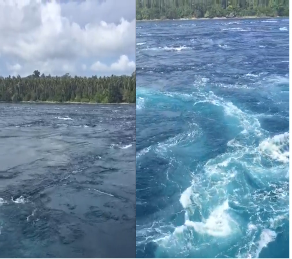 Segitiga Bermuda ada di Maluku Utara, Selat Capalulu Salah satu Arus ...