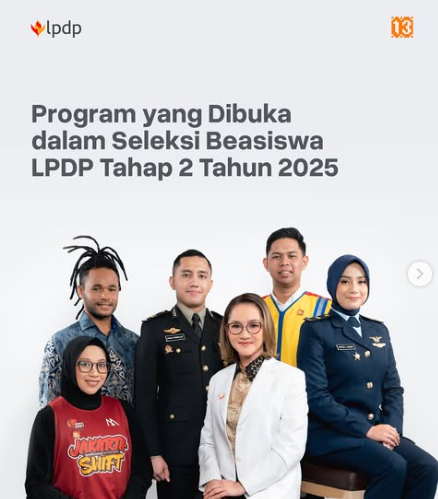 LPDP 2025 Tahap 2 Dibuka 30 Juni – 31 Juli: Ini Info Lengkapnya - Komparasi.id